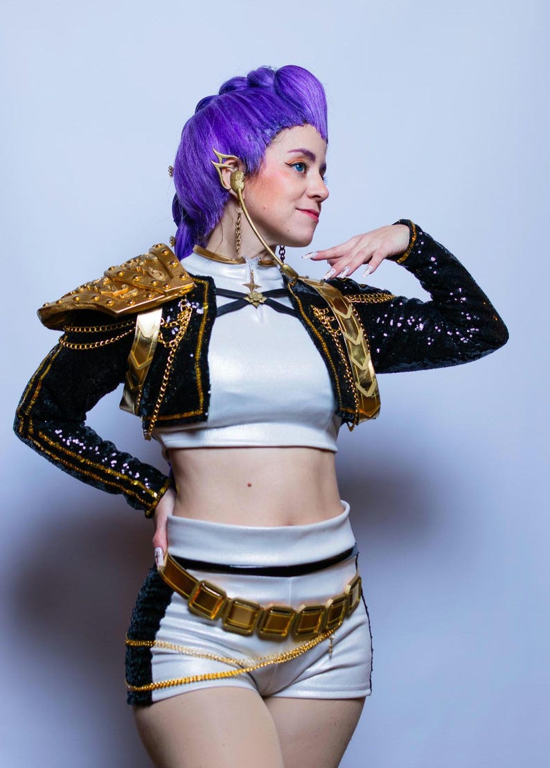 Huntrix Golden Kpop Demon Hunters Cosplay - Etsy