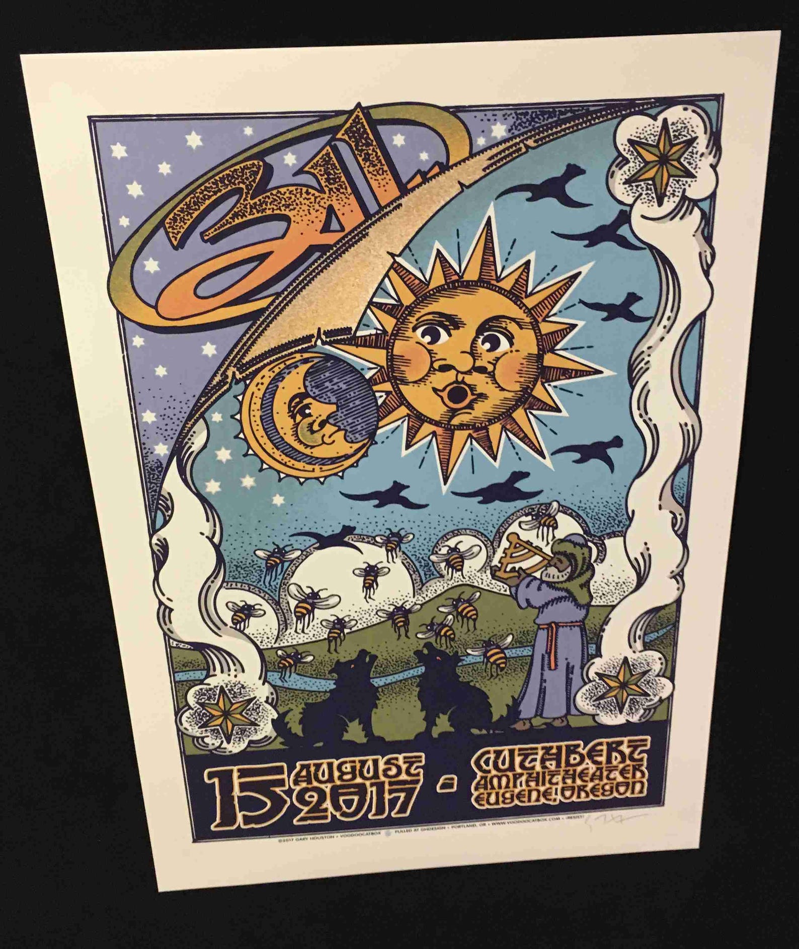 311 Original Concert Tour Poster Eugene OR 2017 Hand-signed Gary ...