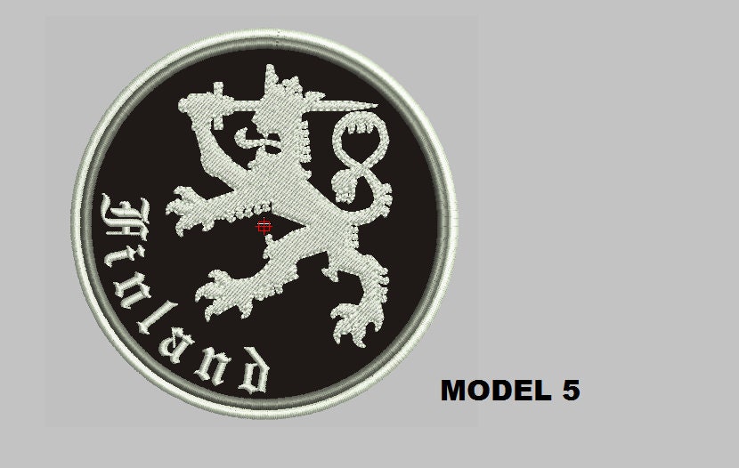Finland Animal Royalty Animal Embroidered Patch Sew on 4 - Etsy