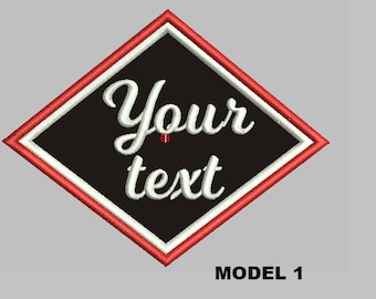 Diamond Shape Patch - Etsy