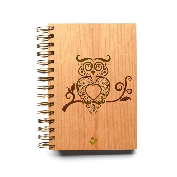 Owl Notebook - Etsy