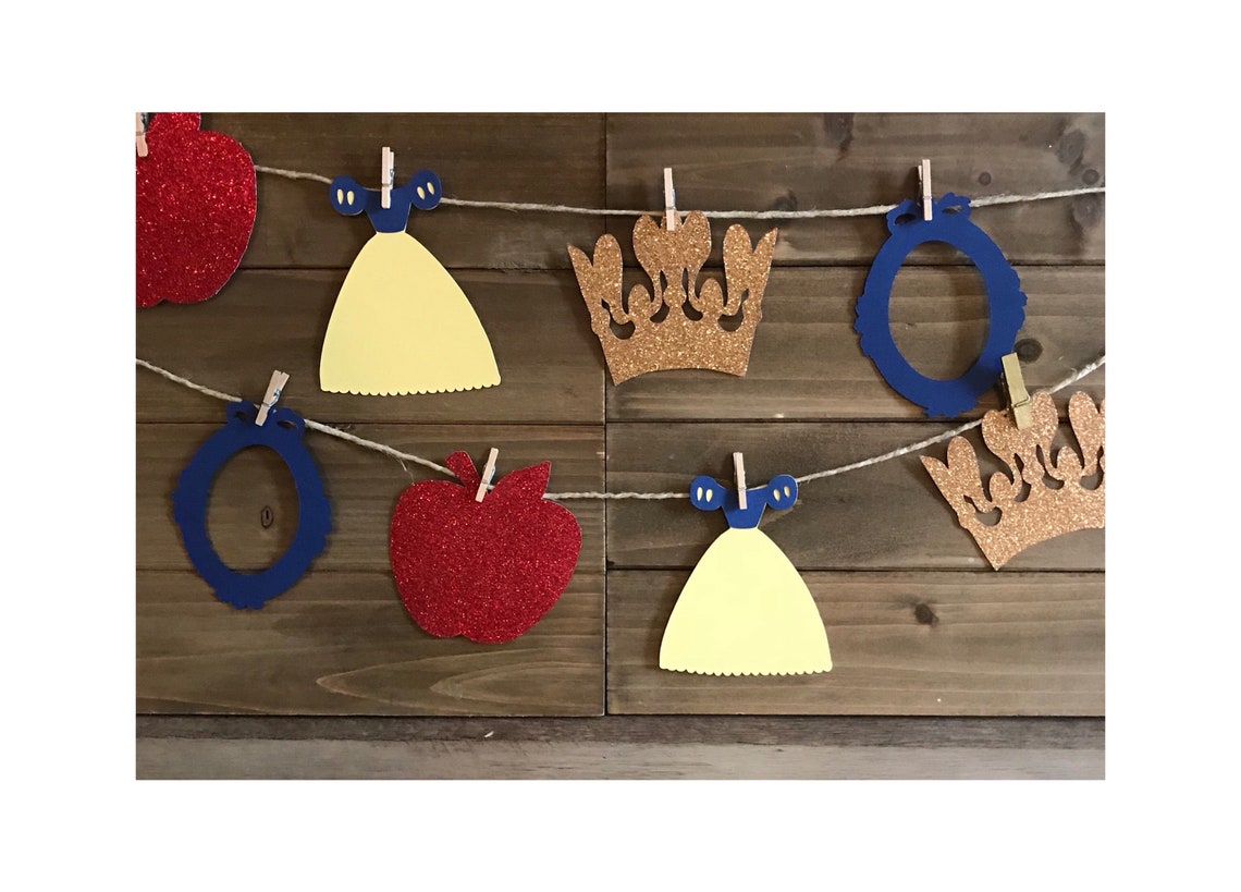 Snow White Banner / Princess Party - Etsy