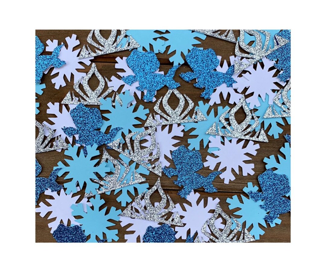 Frozen Confetti 100CT / Frozen Birthday Party - Etsy