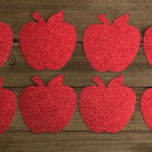 Snow White Cut Outs 10CT / Apple Cut Outs - Etsy