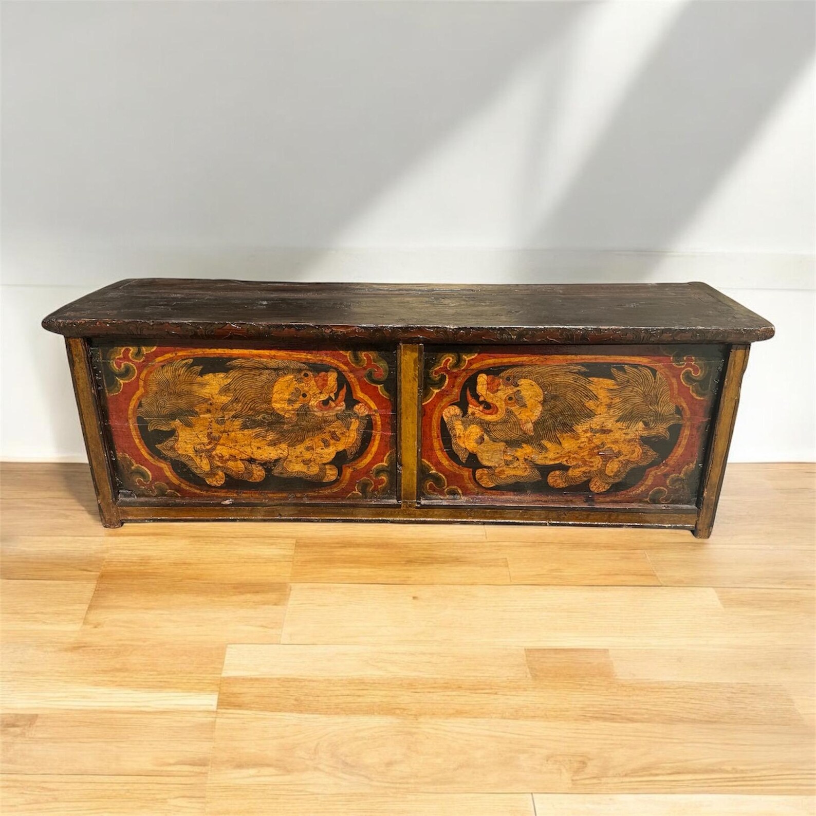 Antique Tibetan Furniture (snow Lion ) - Etsy