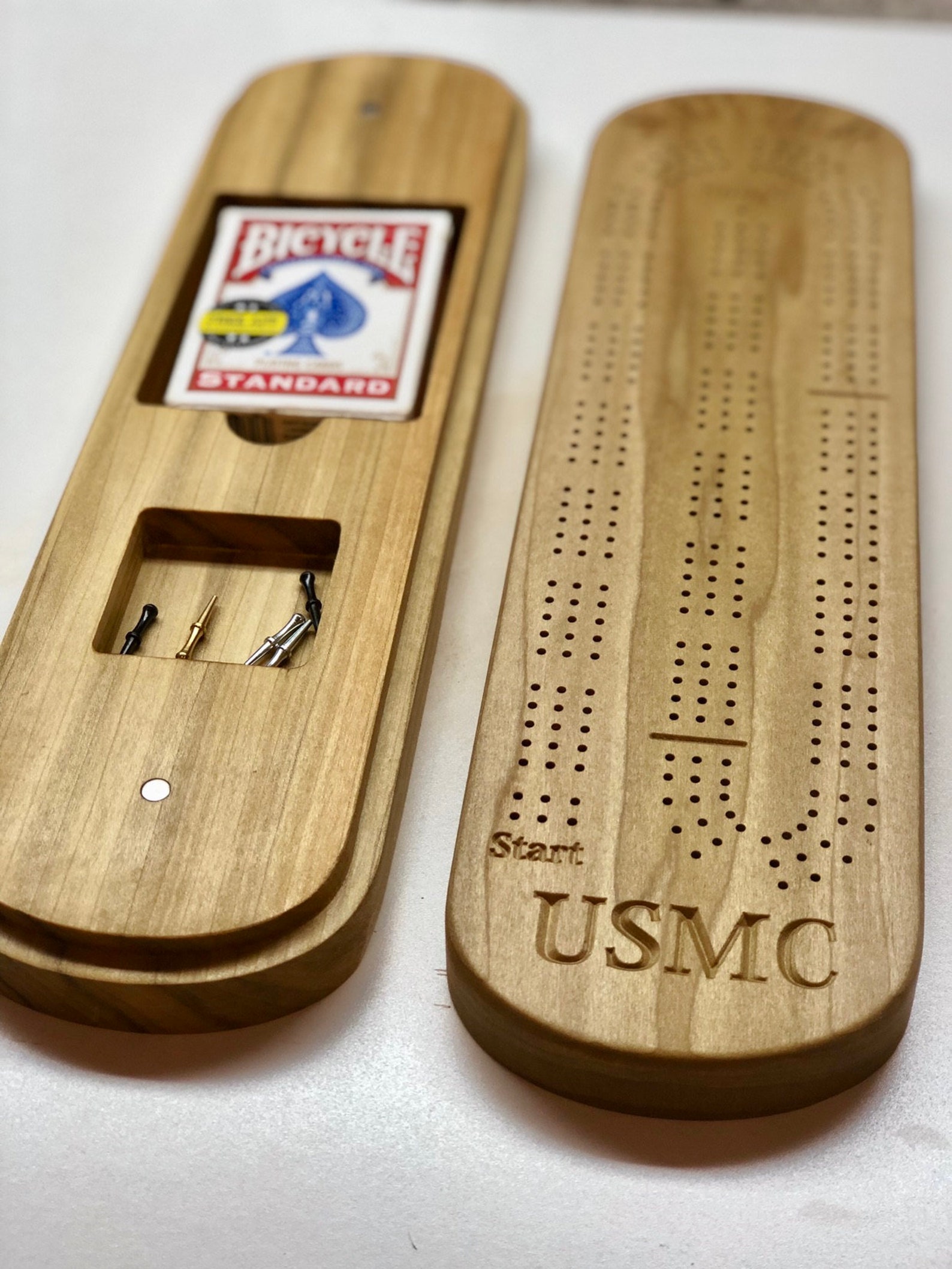 Personalized Cribbage Board, Customized - Etsy