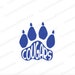Bobcats Paw School Mascot: Svg, Pdf, Png, Dxf Files Included - Etsy