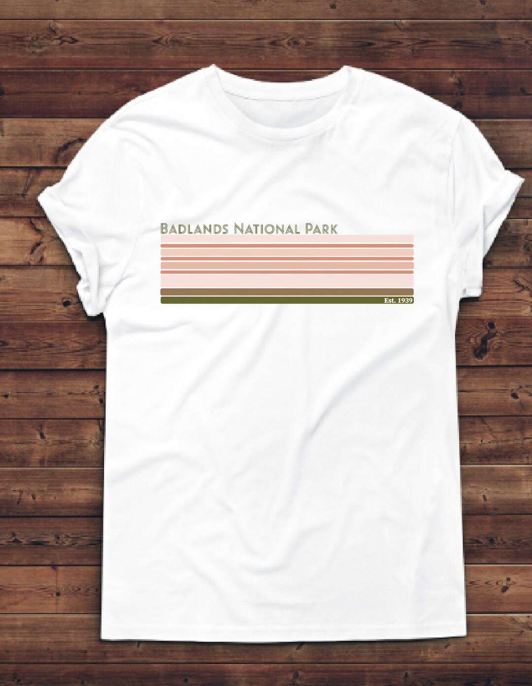 Badlands National Park Sublimation PNG Designs 2 Files - Etsy