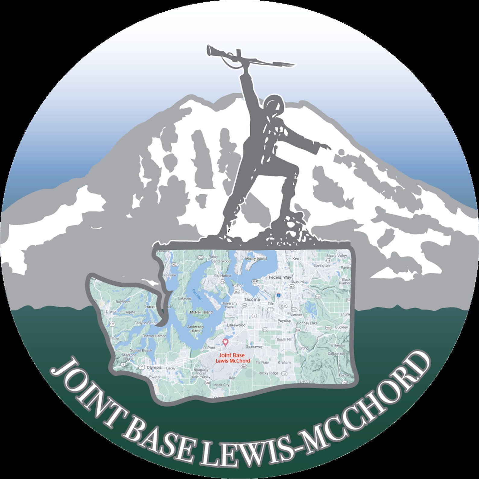 JBLM Iron Mike Ornament: Great Keepsake and Gift! - Etsy