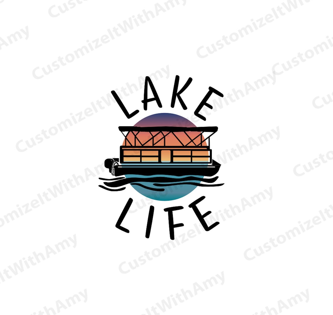 Lake Life PNG Design: Great for Sublimation | Etsy
