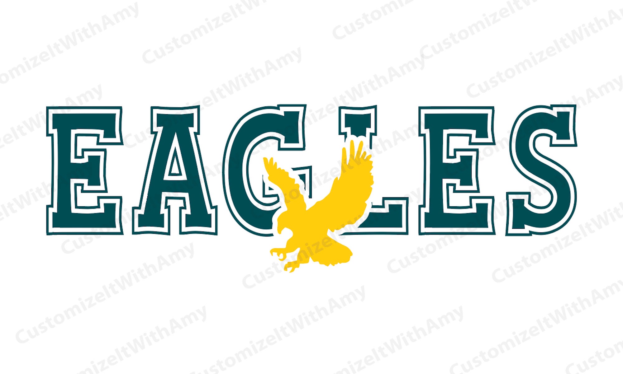 Eagles Digital File: Svg Png Dxf Pdf - Etsy