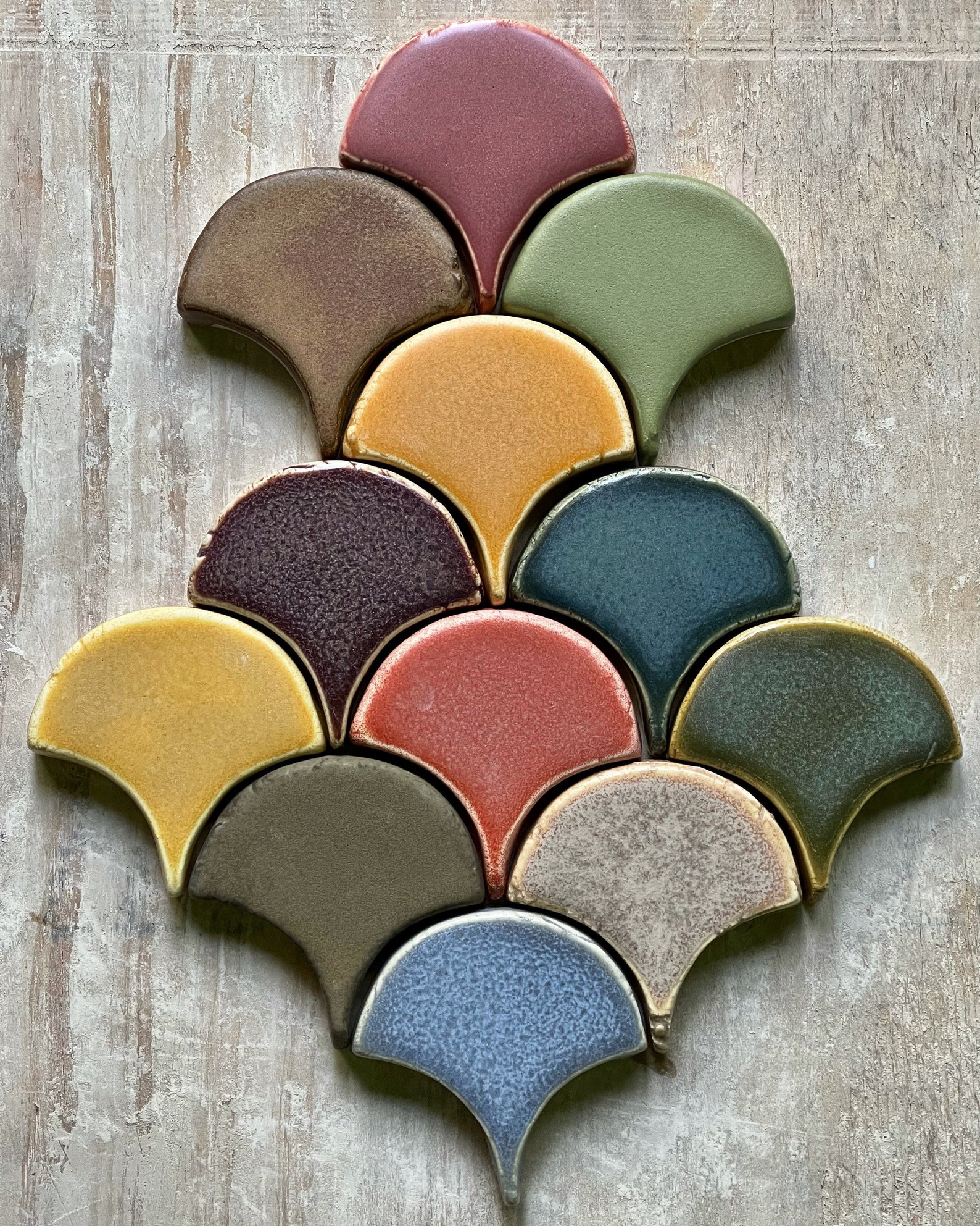 3x3 Handmade Ceramic Tile Kitchen Backsplash 1 SQ FT | Etsy