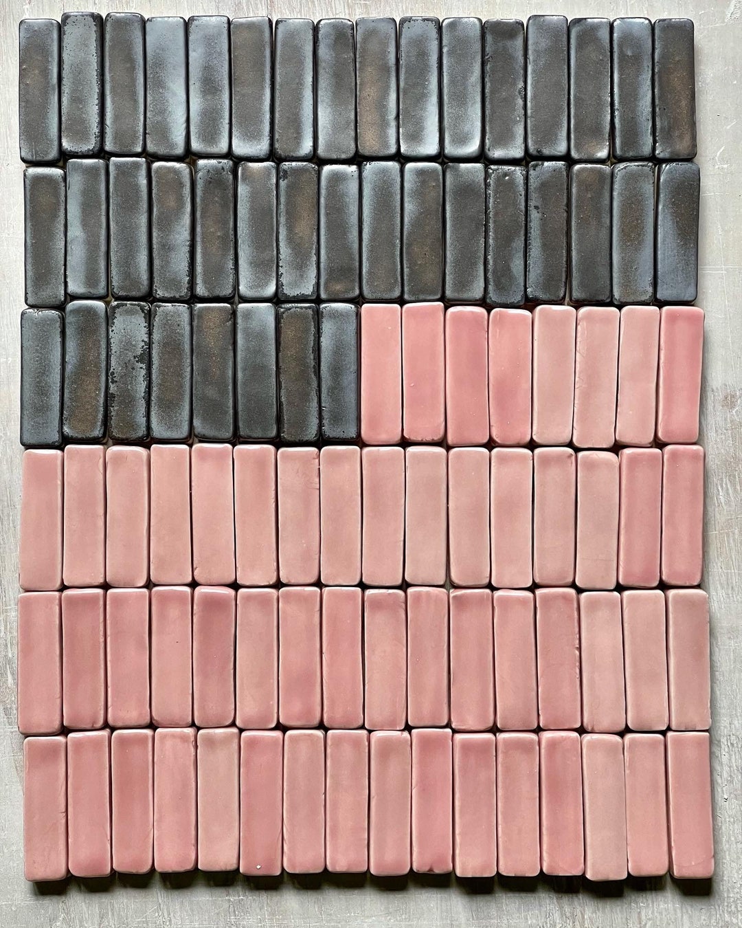 Handmade Craftsman Ceramic Tile: Kitchen Backsplash, Fireplace Tile - Etsy