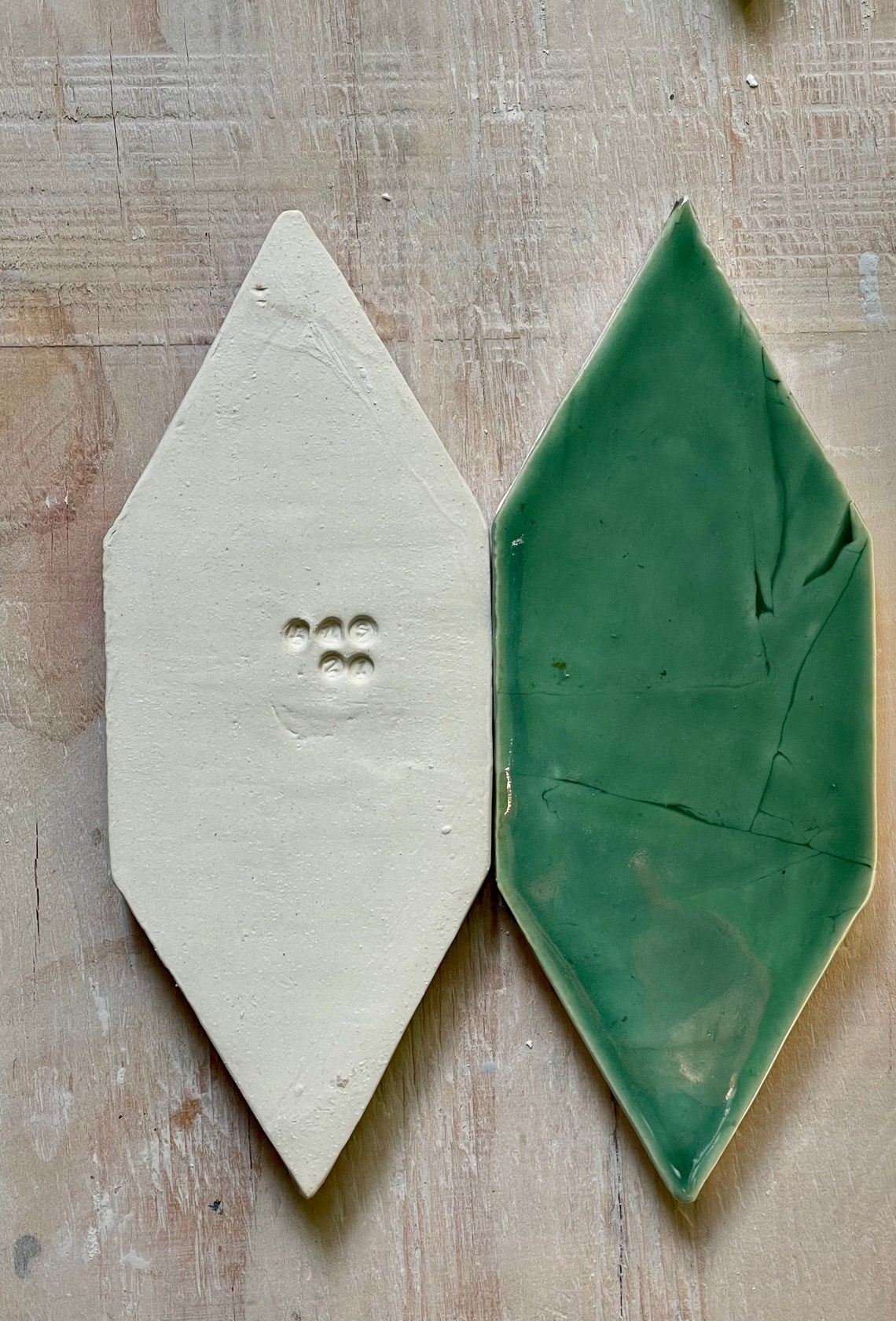 3x8 Handmade Geometric Ceramic Kitchen Backsplash Tile 1 SQ - Etsy