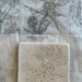 Handmade Thistle Flower Art Tile: Michigan Ceramic Backsplash (4x4) - Etsy