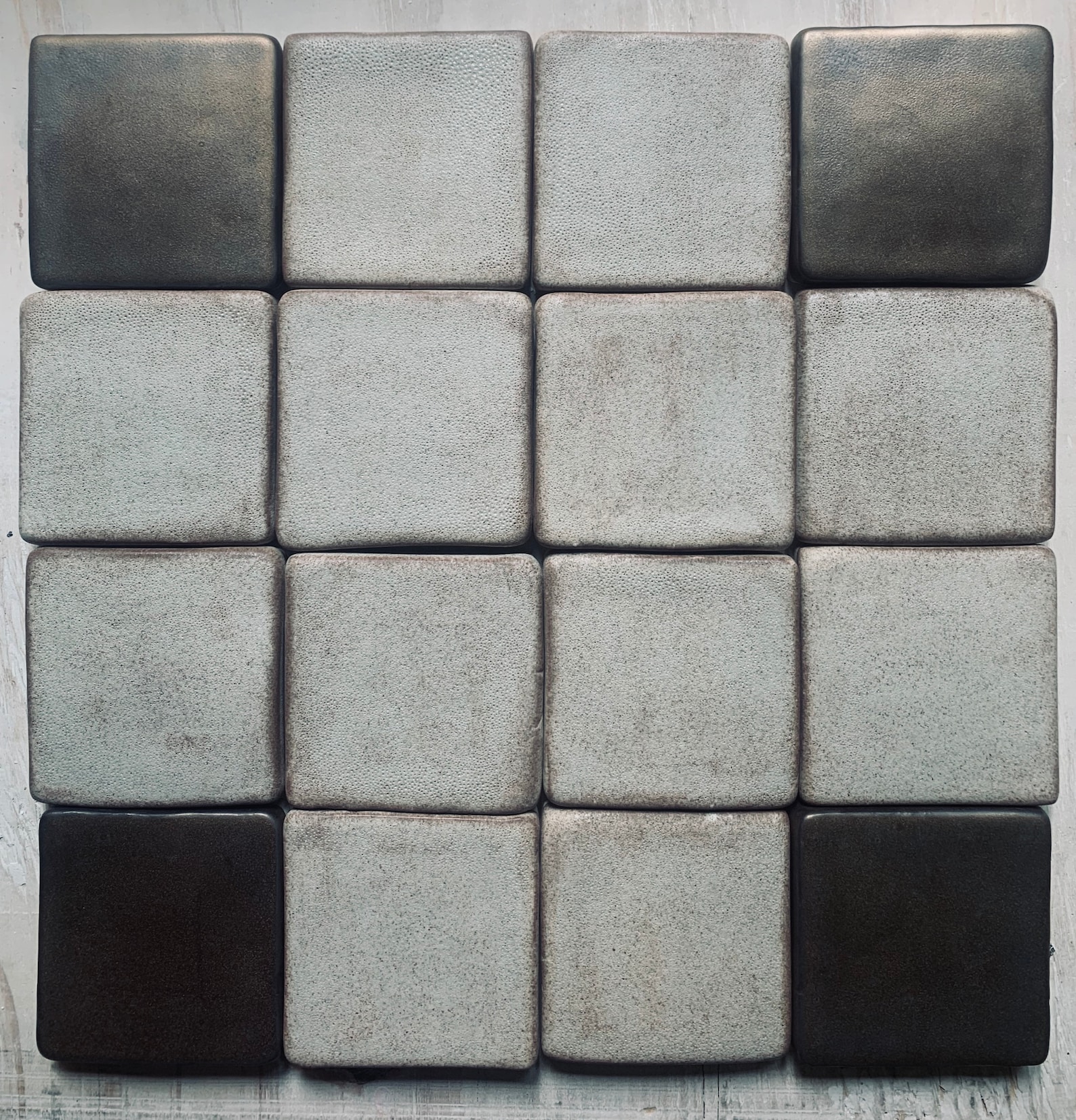 3x3 Handmade Ceramic Tile Backsplash, Bathroom or Kitchen Tile, 1 SQ FT ...