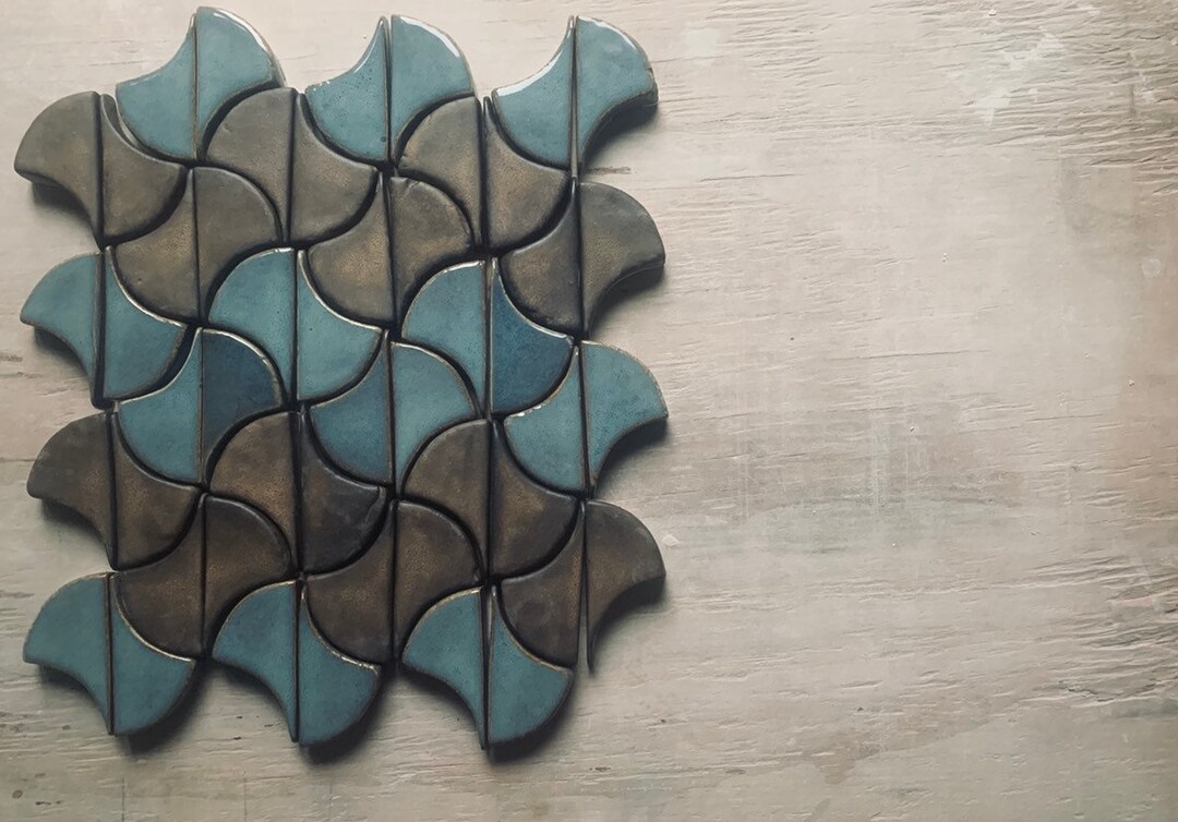 3x6 Handmade Geometric Kitchen Backsplash Tile 1 SQ FT - Etsy