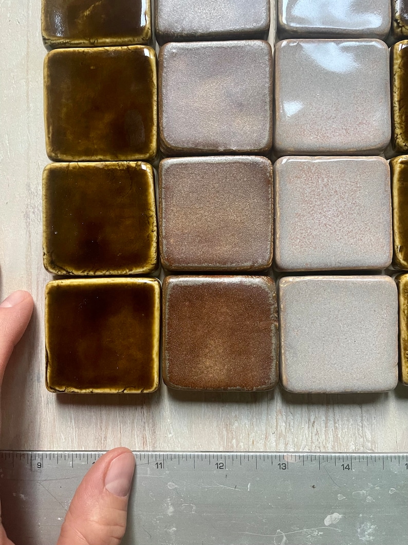 Handmade 2x2 Ceramic Tile: Backsplash, Fireplace, Bathroom (1 SQ FT) - Etsy