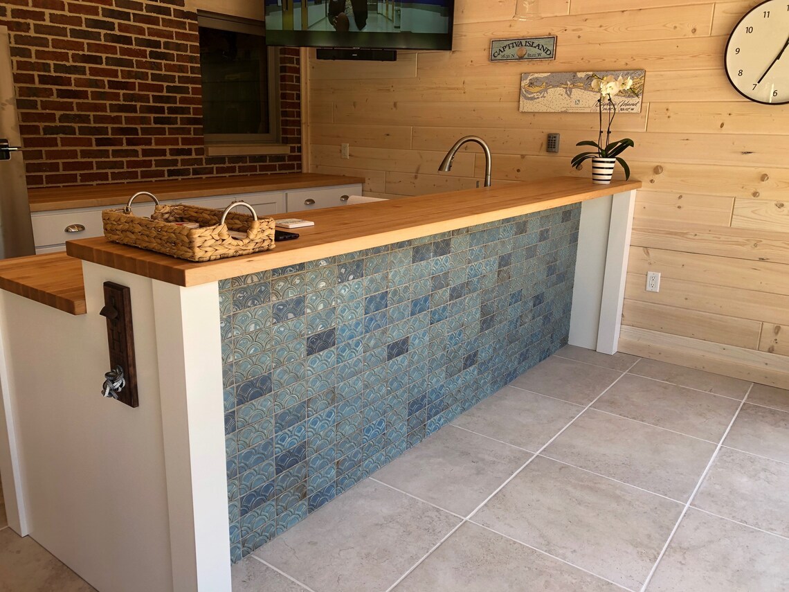 3x6 Handmade Ceramic Subway Tile Kitchen Backsplash 1 SQ FT | Etsy