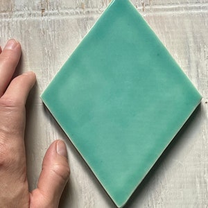 5x7 Handmade Geometric Ceramic Tile Kitchen Backsplash, Bathroom Shower ...