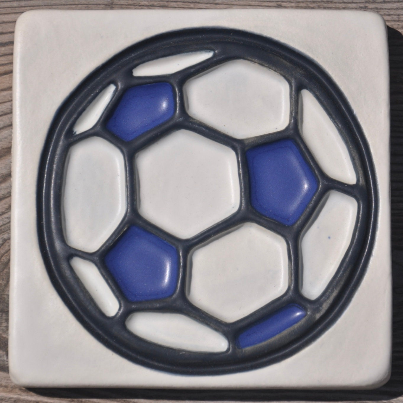 Ceramic Soccer 5x5 Art Tile, Football, Futbol, Athlete, Kids Room Decor ...