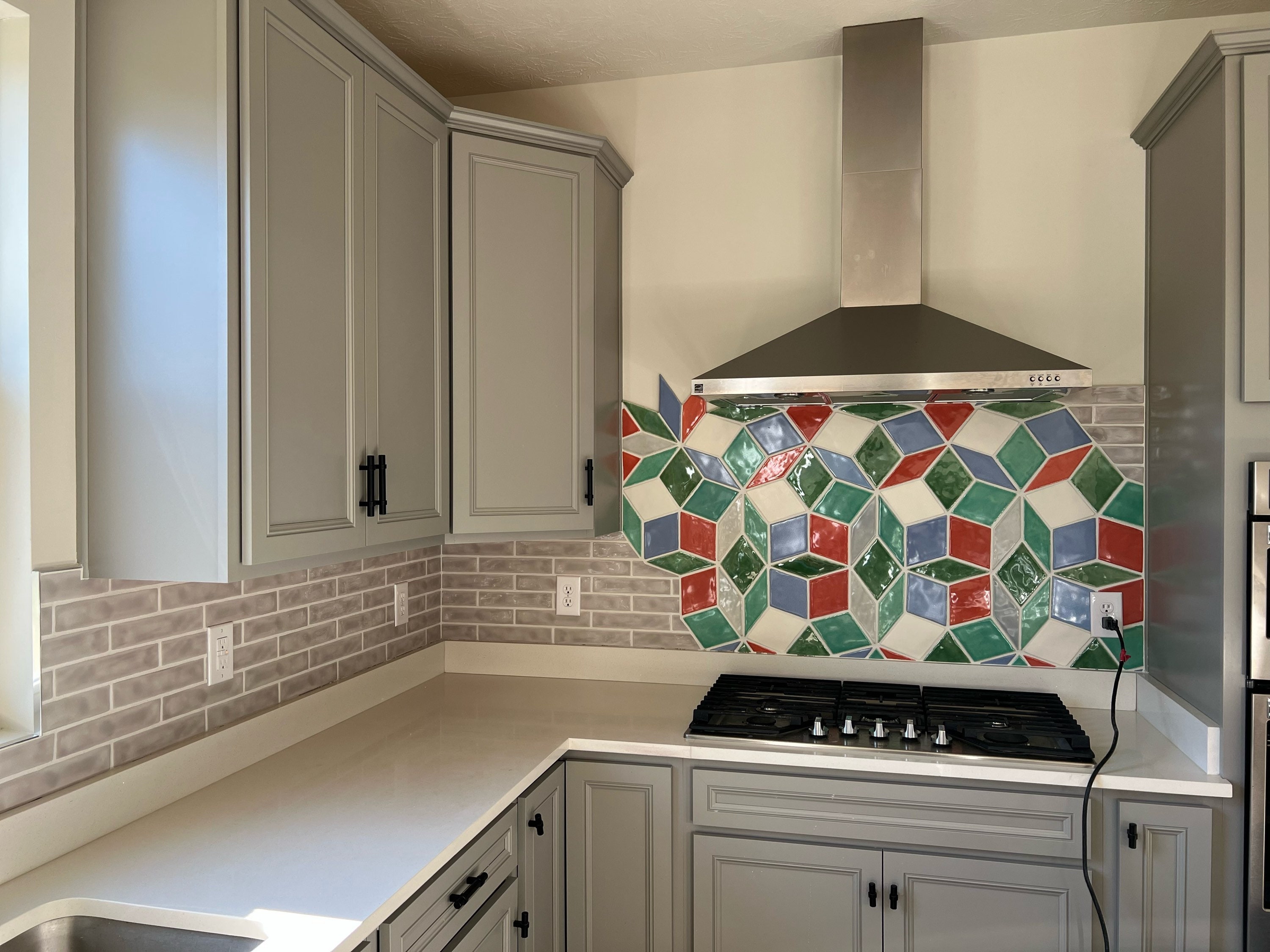 Ceramic Tile Kitchen Wall