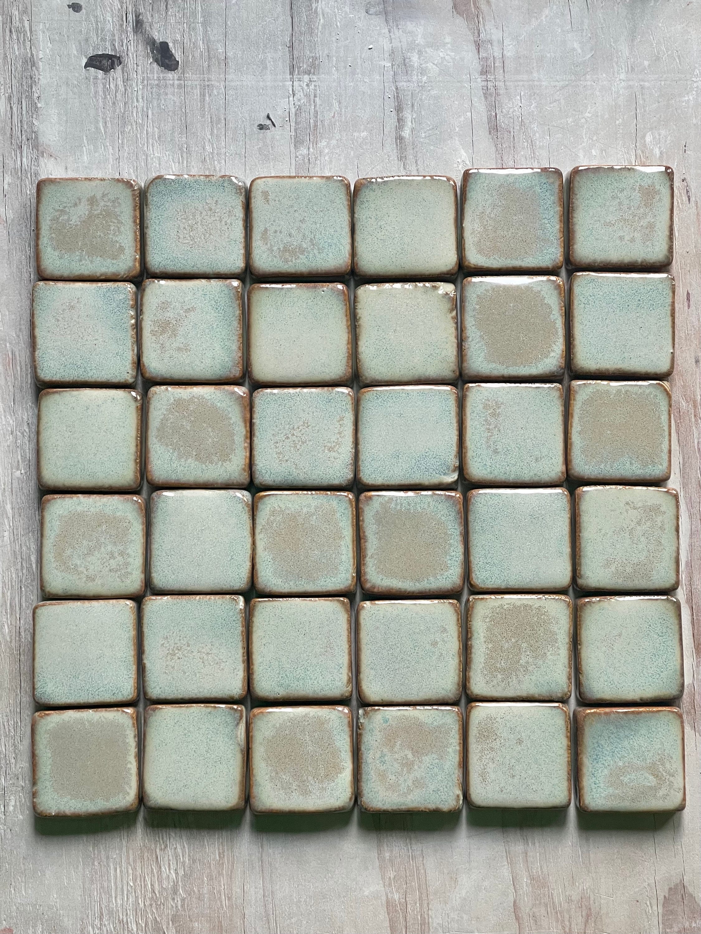 Handmade 2x2 Ceramic Tile: Backsplash, Fireplace, Bathroom (1 SQ FT) - Etsy
