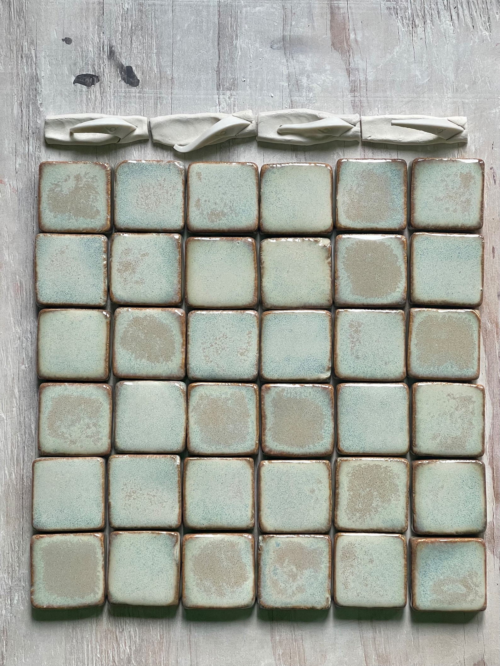 Handmade 2x2 Ceramic Tile: Backsplash, Fireplace, Bathroom (1 SQ FT) - Etsy