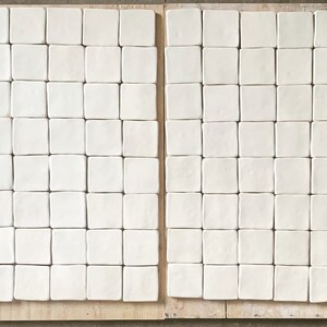 3x3 Handmade Ceramic Tile Backsplash, Bathroom or Kitchen Tile, 1 SQ FT ...