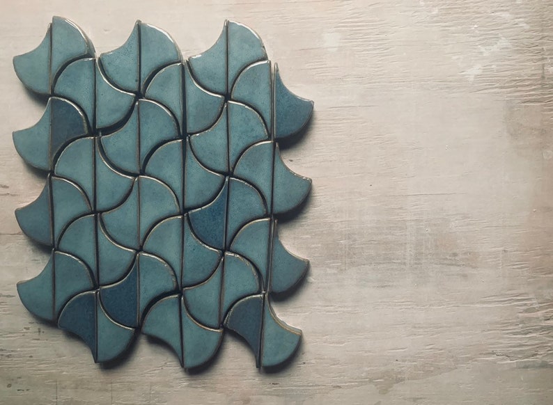 3x6 Handmade Geometric Kitchen Backsplash Tile 1 SQ FT - Etsy