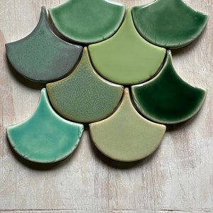 3x3 Handmade Ceramic Tile Kitchen Backsplash 1 SQ FT | Etsy