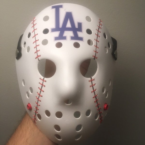 Dodgers Mask - Etsy
