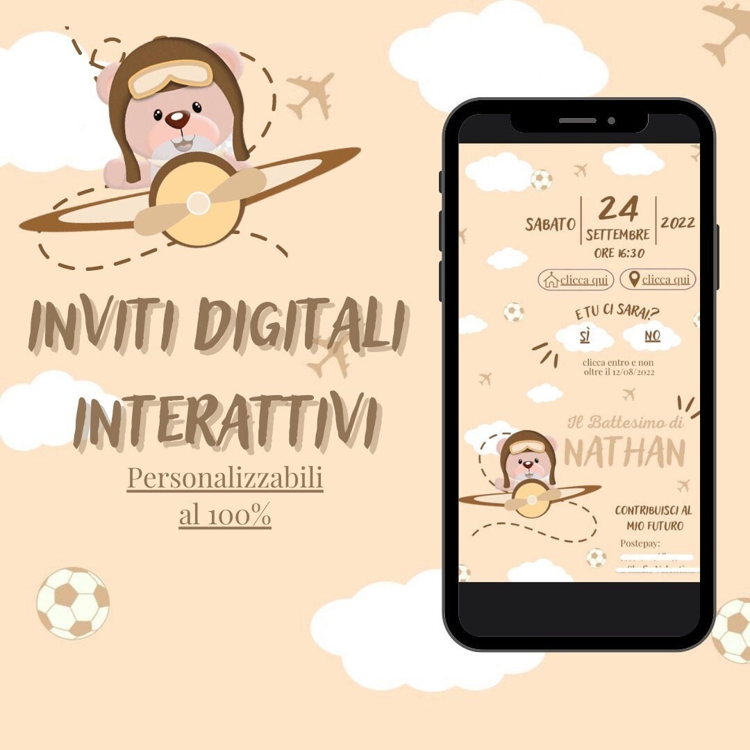 Interactive Digital Invitations - Etsy