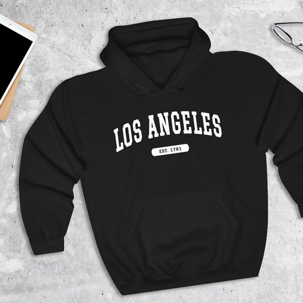 Los Angeles Hoodie - Etsy