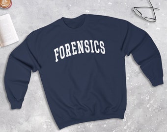 Forensics Sweater | Etsy