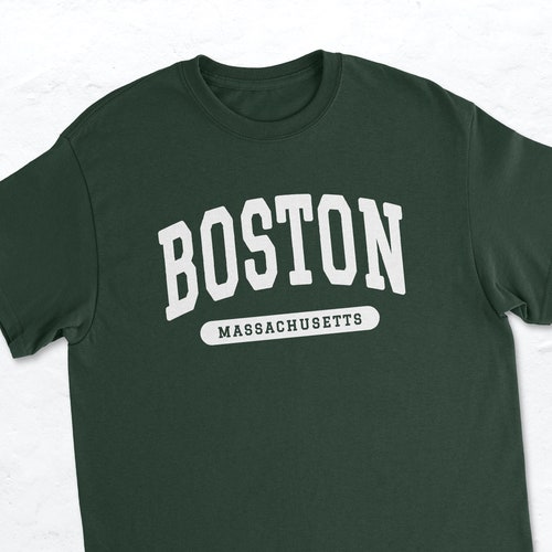 Boston Shirt Boston College T-shirt Boston Massachusetts | Etsy