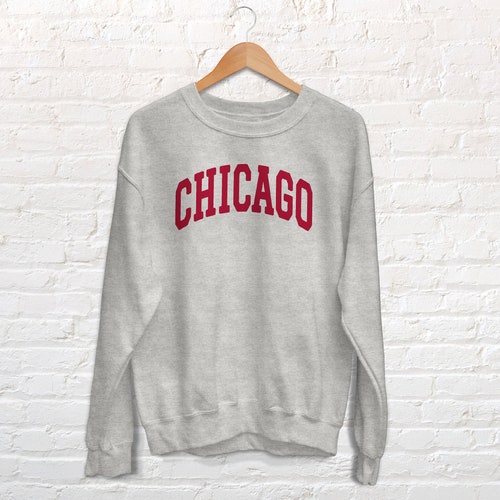Chicago Sweatshirt Chicago Skyline Sweatshirt Chicago | Etsy
