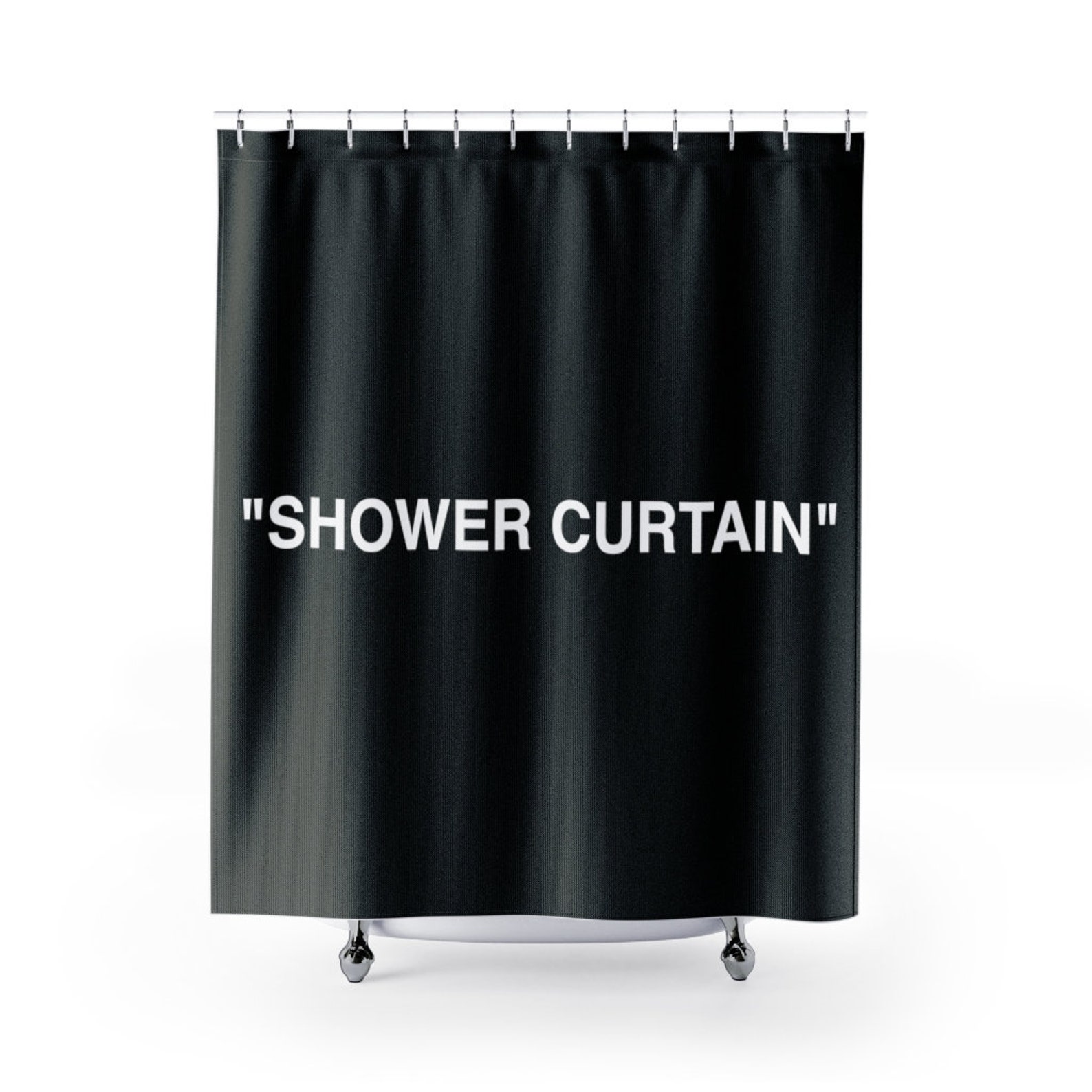 Shower Curtain Quotation Marks Quote Marks Shower Curtains - Etsy