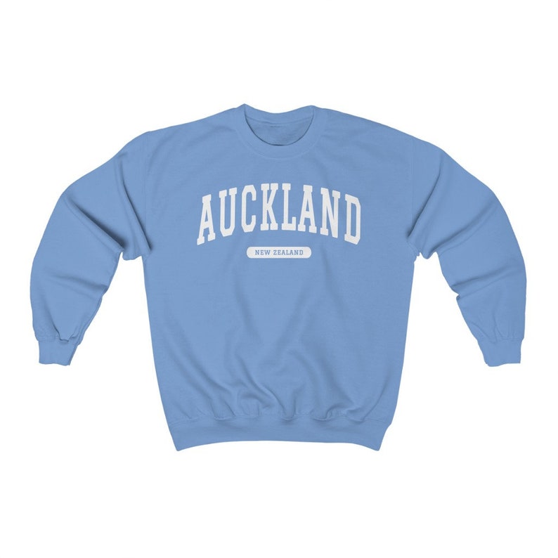 Auckland New Zealand College Style Sweatshirt, Auckland NZ Sweater - Etsy