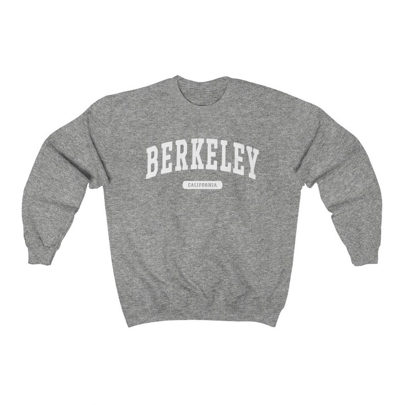 Berkeley California College Style Sweatshirt | Etsy