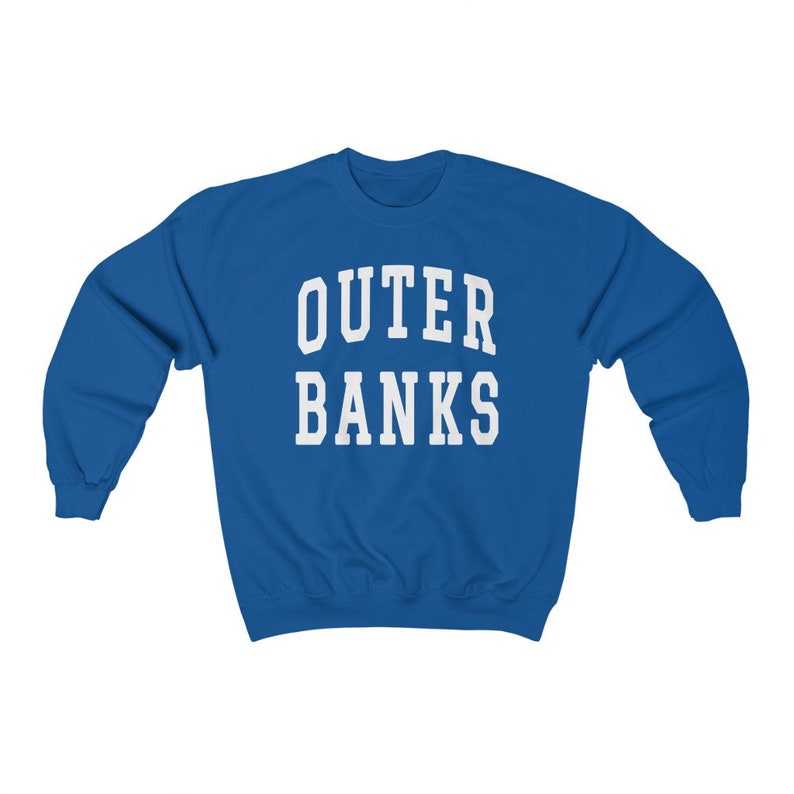 Outer Banks College Style Sweatshirt - Etsy