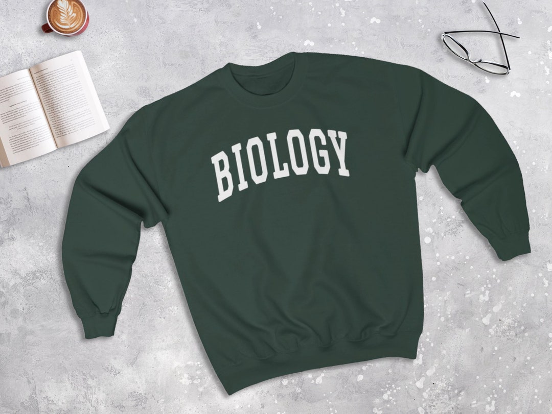 Biology College Style Sweatshirt, Biology Student Sweater unisex - Etsy