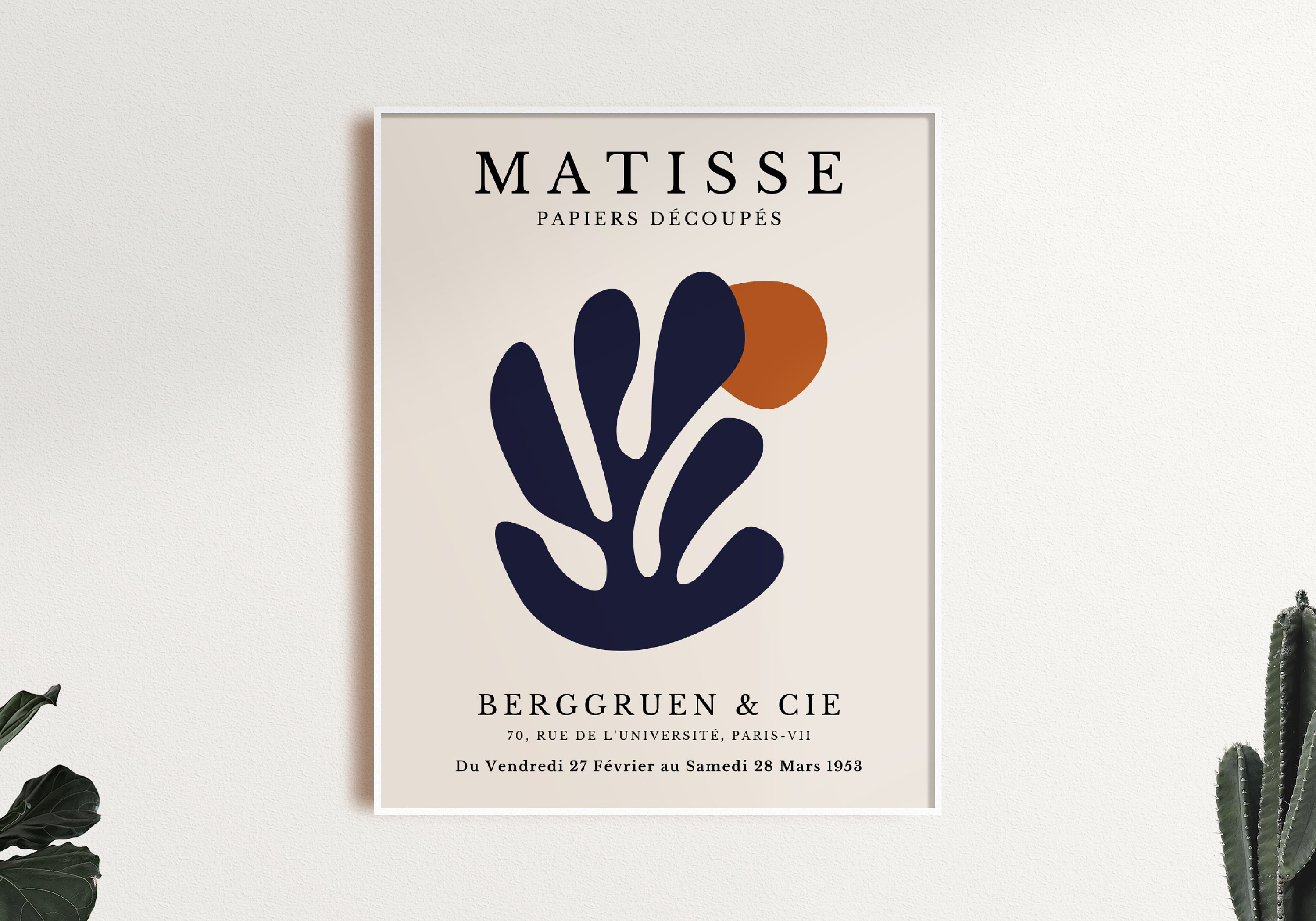 Henri Matisse Premium Matte Poster Papiers Découpés Poster - Etsy