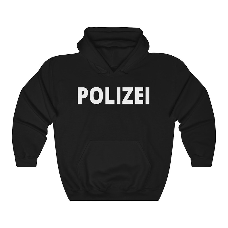 German Polizei Hoodie | Etsy