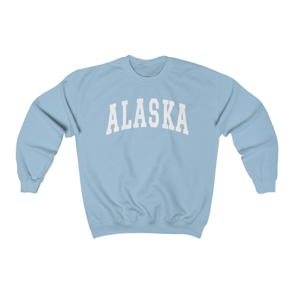 Alaska College Style Sweatshirt Alaska Sweater unisex | Etsy