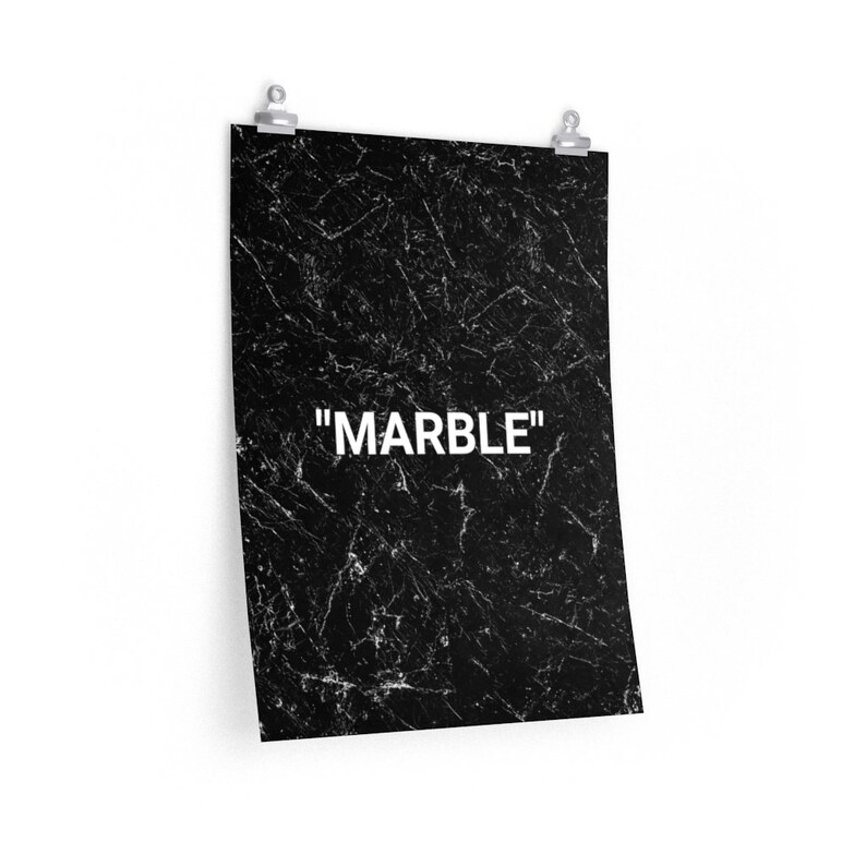 Marble Poster Quotation Marks Wall Art Marble Texture - Etsy
