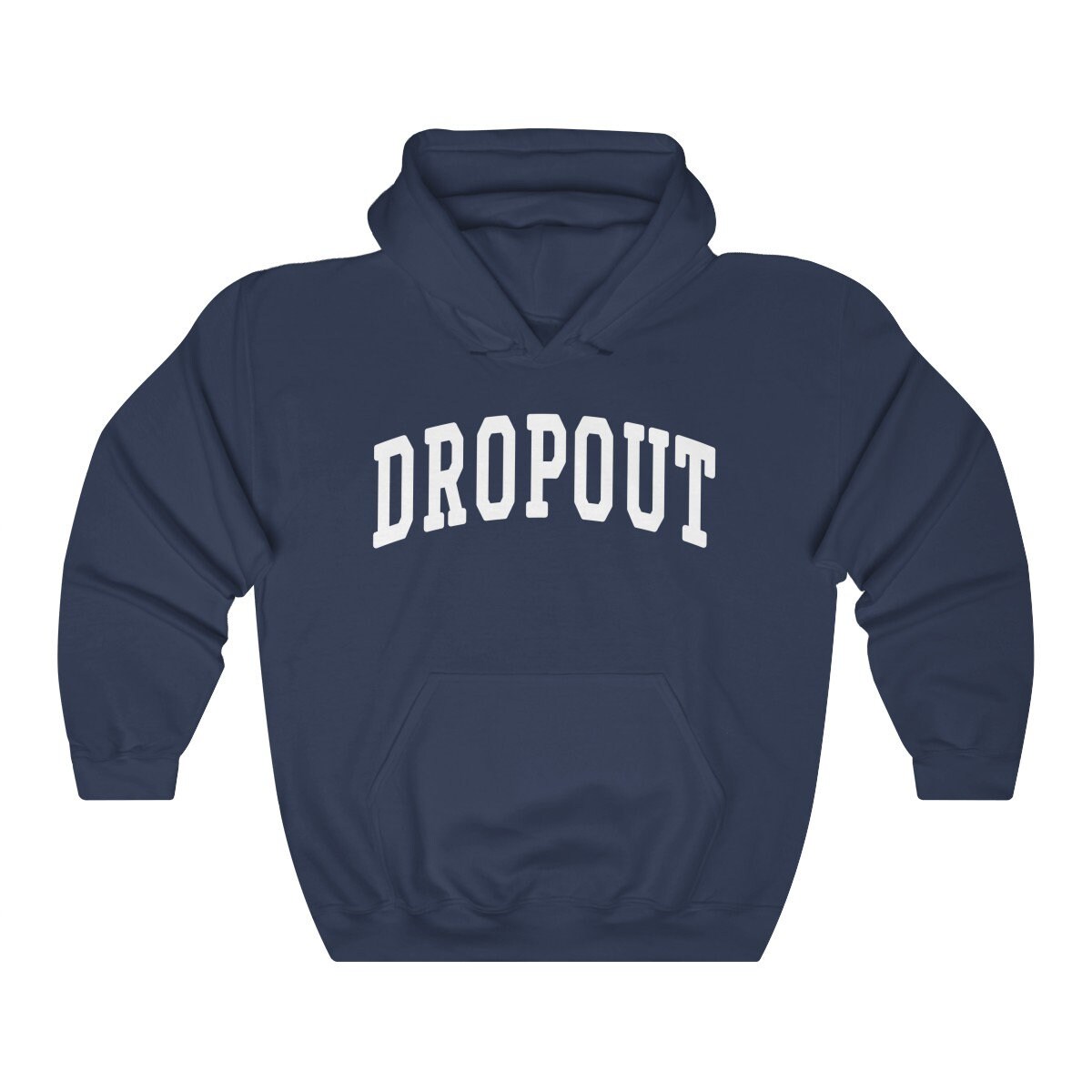 Dropout College Hooded Sweatshirt | Etsy