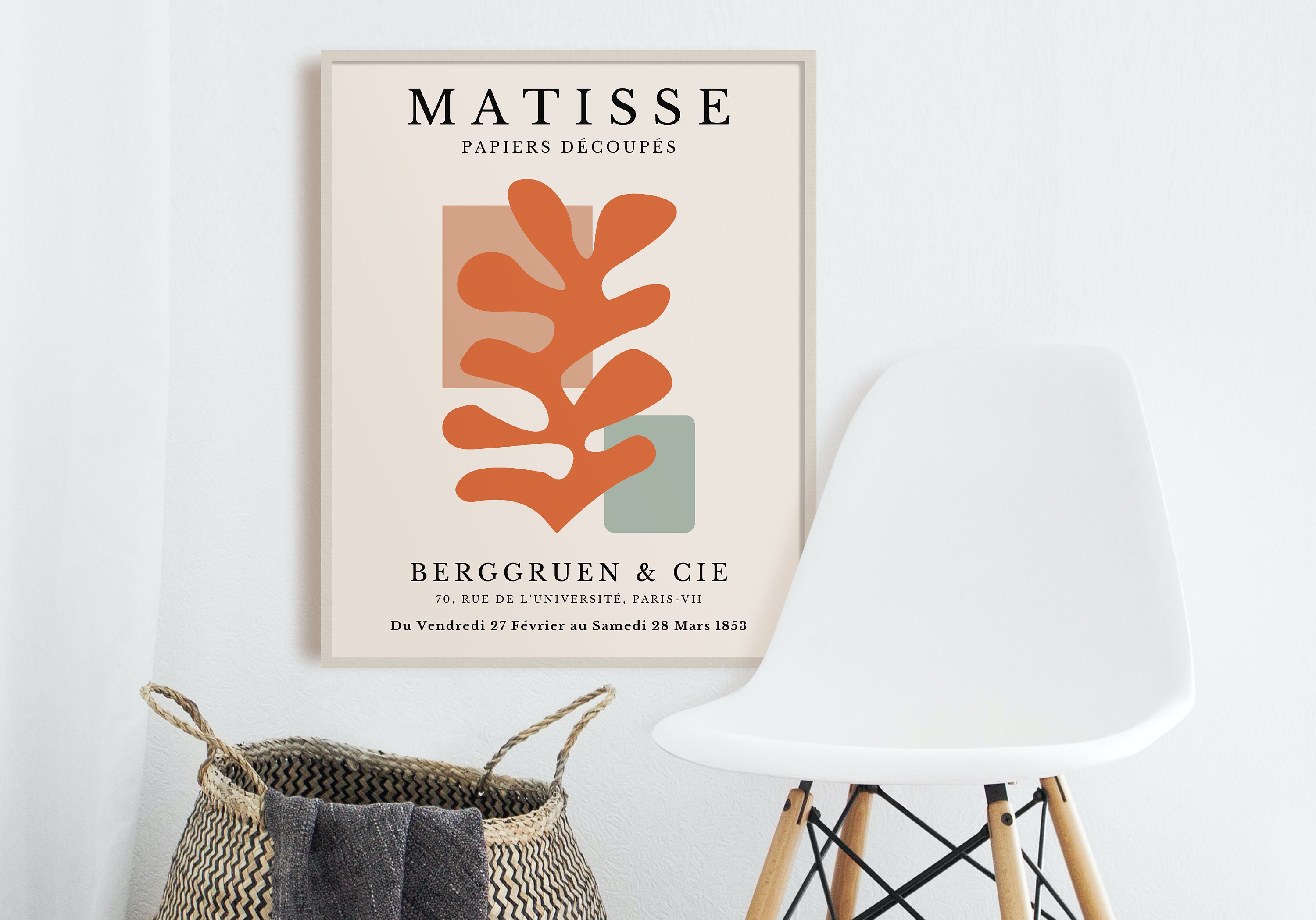Henri Matisse Premium Matte Poster Papiers Découpés Poster | Etsy