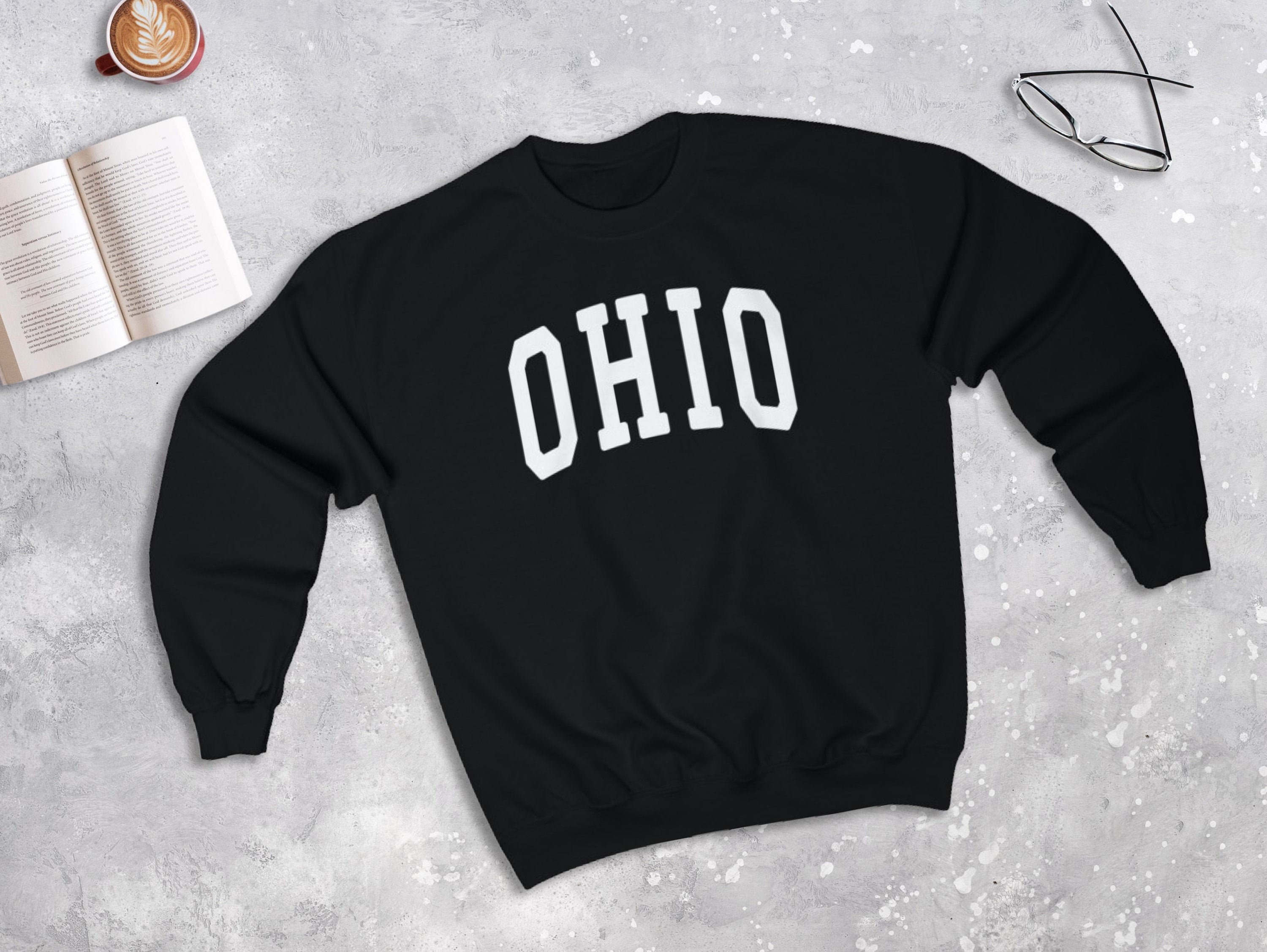 Ohio College Style Sweatshirt Ohio Sweater Unisex | Etsy
