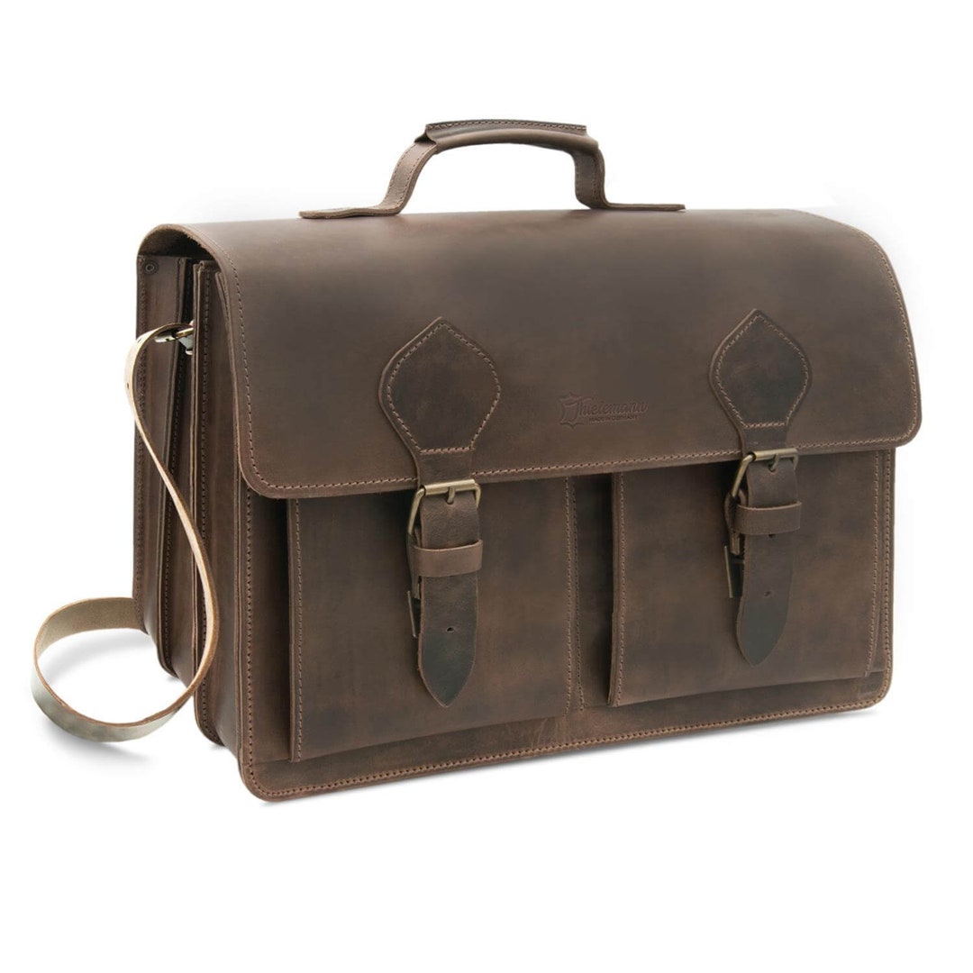 Leather Briefcase Gift Idea for Teachers, Graduates, Bosses for Women ...